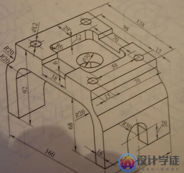 26张UG3D练习图纸，全部练完你就是造型高手 | 设计学徒自学网